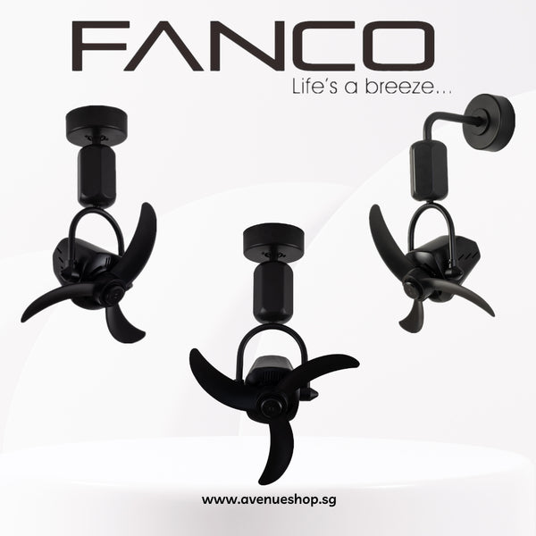 Fanco VINO 18 Inch DC Motor Corner Fan with Remote Control – Ave Avenue